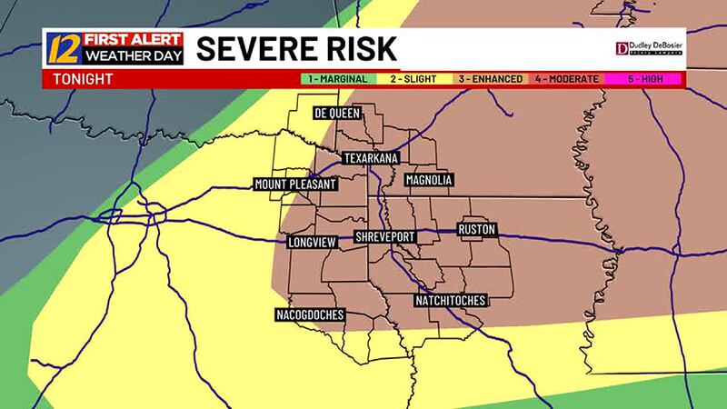 Severe storms likely tomorrow Severe storms likely tomorrow